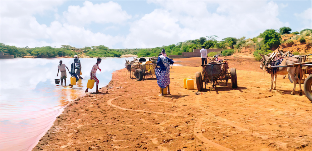 Sanddamm in Garbaharey bringt das ersehnte Wasser | arche noVa ...